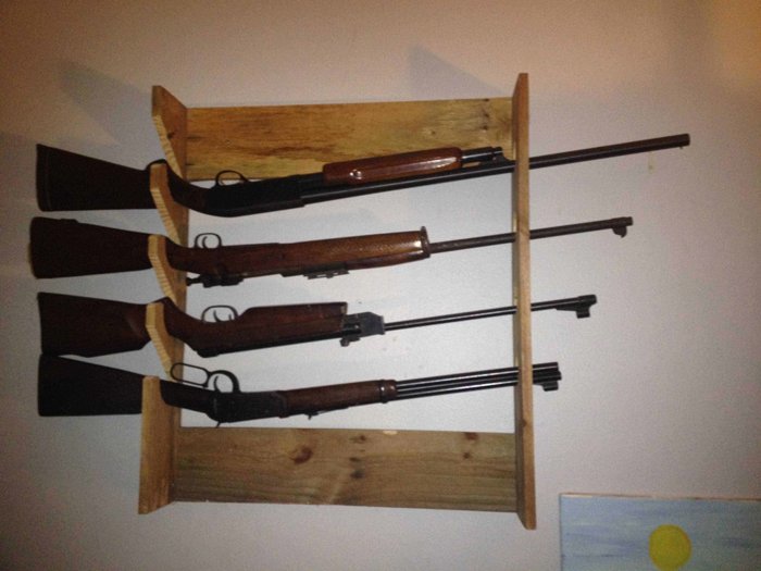 Build Unique Gun Rack Ideas for Your Guns